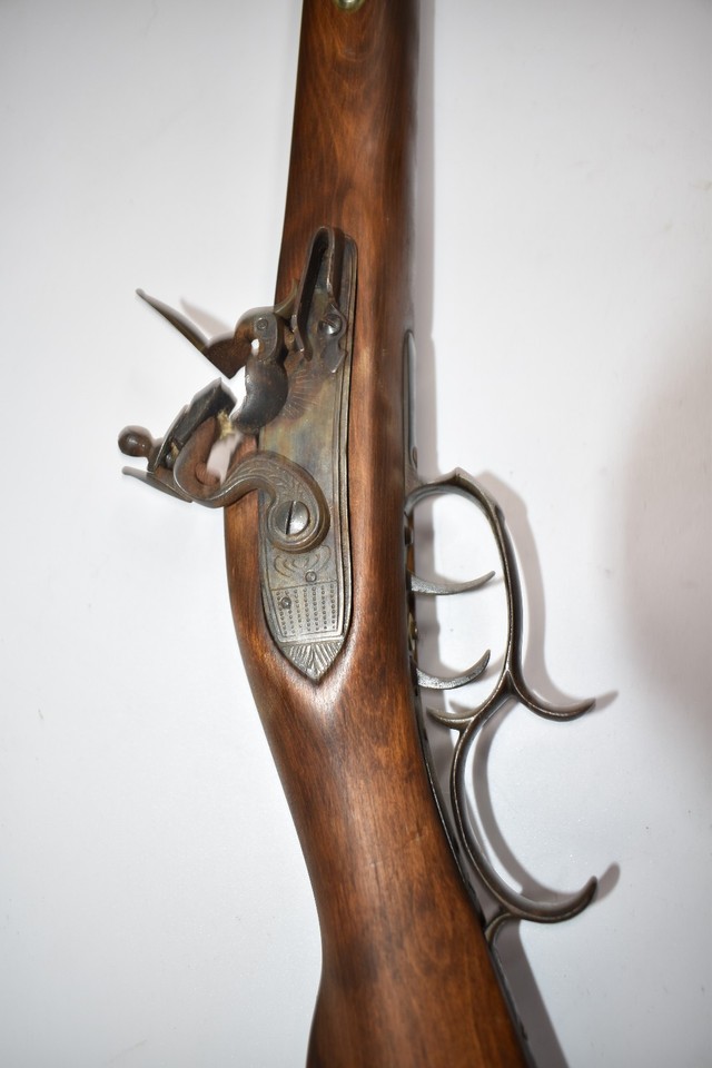 Flintlock Stock & Lock, NICE! Penny START! | eBay