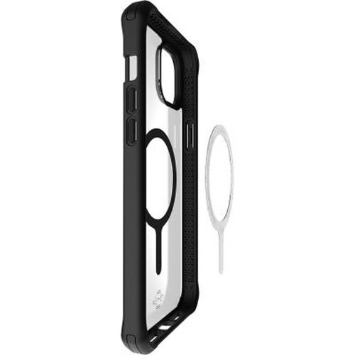 Itskins Coque Renforcée Hybrid R Sling pour iPhone 15 Noir transparent ...
