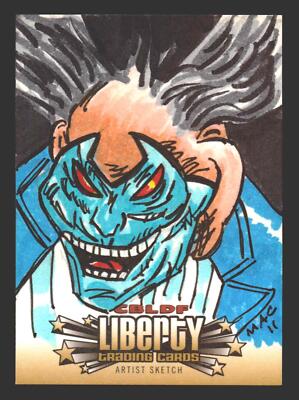2011 Cryptozoic CBLDF Liberty Artist Sketch Trading Card by Mickey ...