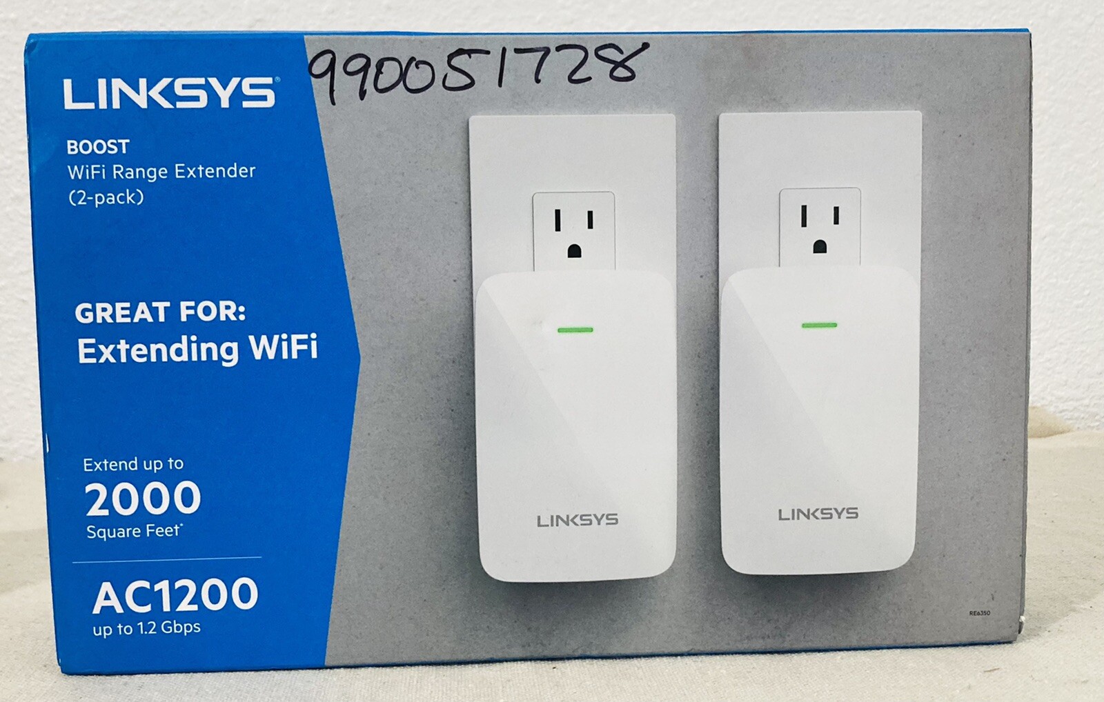 Linksys RE6350 AC1200 Dual-Band Wi-Fi Range Extender GA 745883749799| eBay