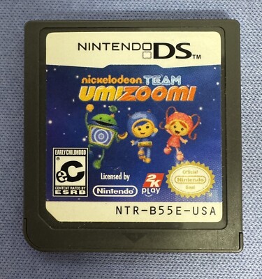 Nickelodeon Team Umizoomi (Nintendo DS) Lite DSi XL 3DS 2DS Game Only ...