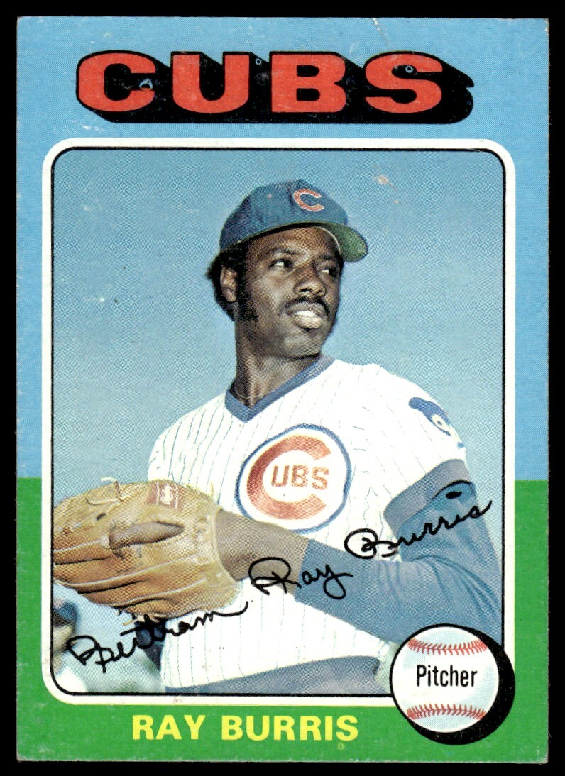 1975 Topps Ray Burris Chicago Cubs #566 | eBay