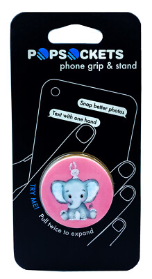 PopSockets Baby Elephant Dumbo Phone Holder PopSocket Pop Socket ...