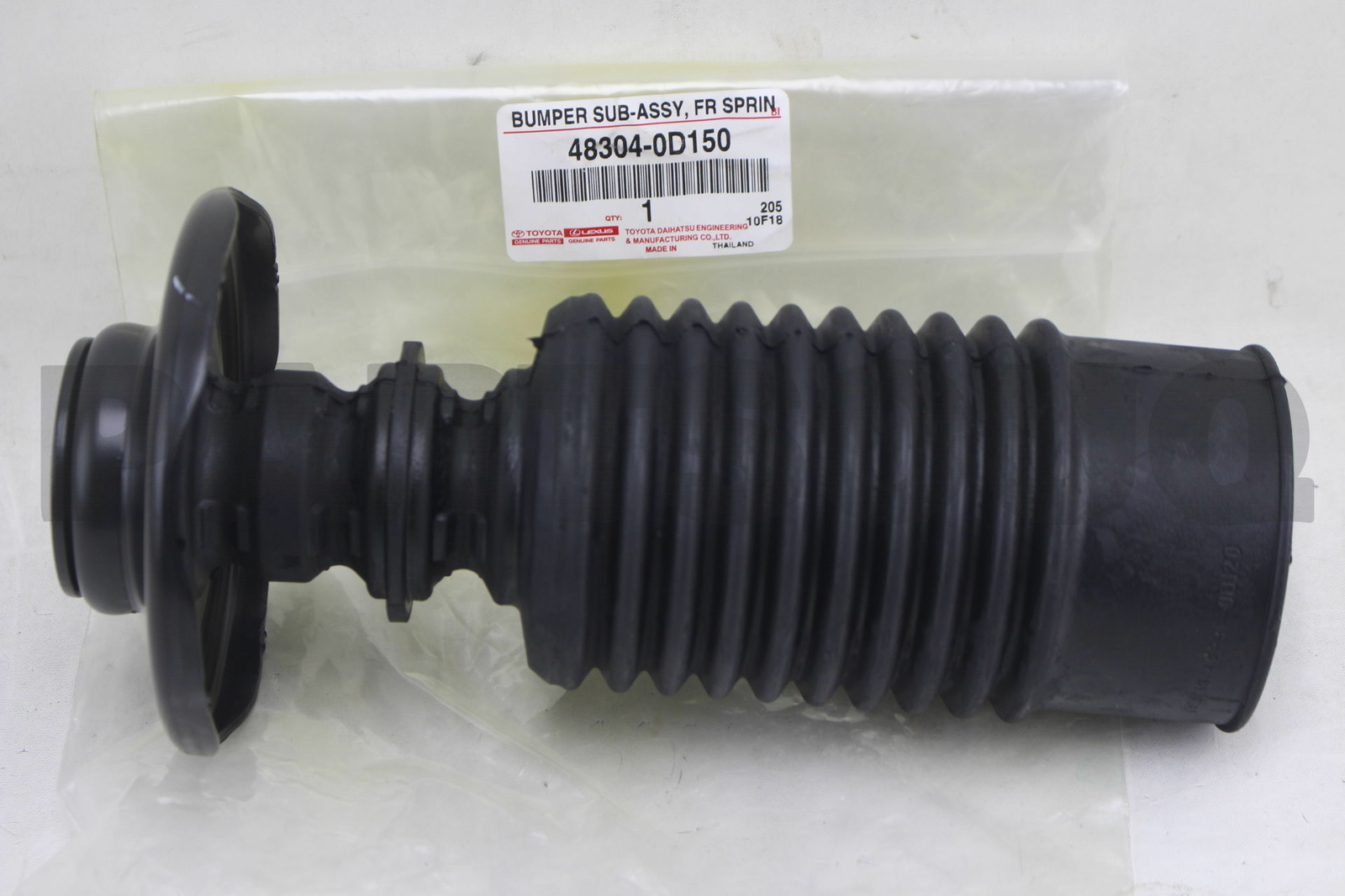 483040D150 Genuine Toyota BUMPER SUB-ASSY, FRONT SPRING, NO.1 48304 ...