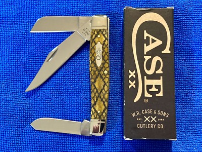 CASE XX CUTLERY CO USA MAGICIANS ANTIQUE B0NE 6375 LG 4-1/4” STOCKMAN ...