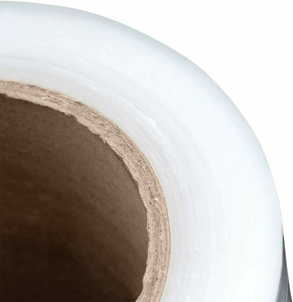 18 Inch 1500 Ft 80 Gauge Thick Self Adhesive Pallet Stretch Packing ...