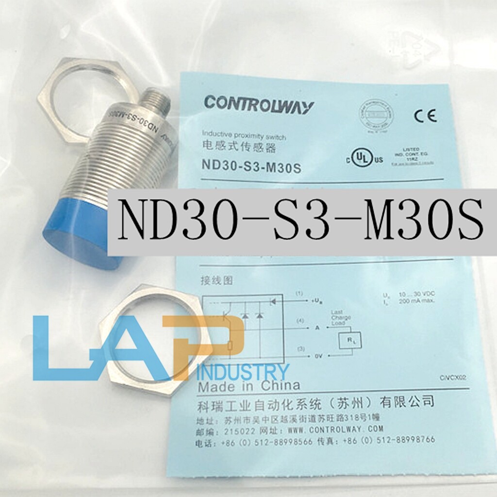 1 Pcs new for CONTRINEX ND30-S3-M30S proximity switch | eBay