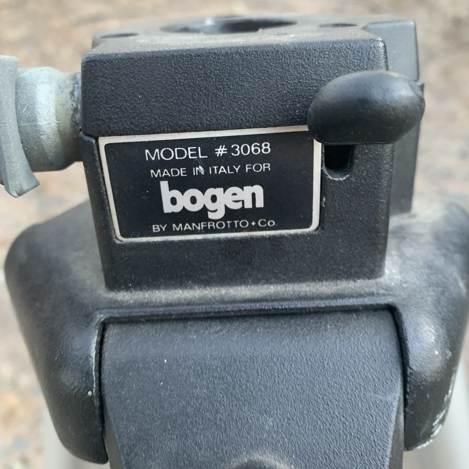 Manfrotto Bogen # 3068 36" Professional Camera Tripod No Pan Head MADE ...