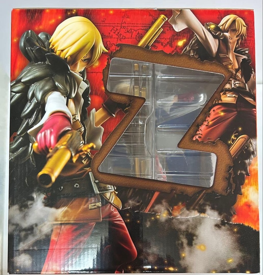Megahouse ONE PIECE P.O.P FILM Z Sanji Figure Unopened Boxed 25cm | eBay
