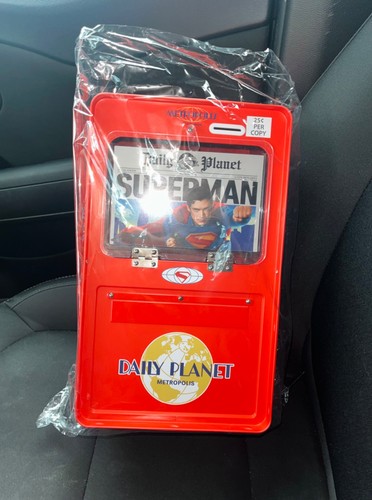 Superman AMC Daily Planet Newspaper Box Popcorn Bucket New In Bag Ships ...