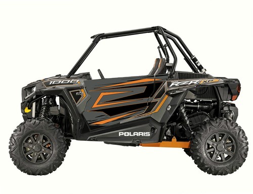 Polaris 1000 rzr Orange Graphic Kits Decal Wraps RZR 1000 Graphics utv ...