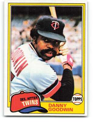 1981 Topps #527 Danny Goodwin NM Near Mint Twins | eBay