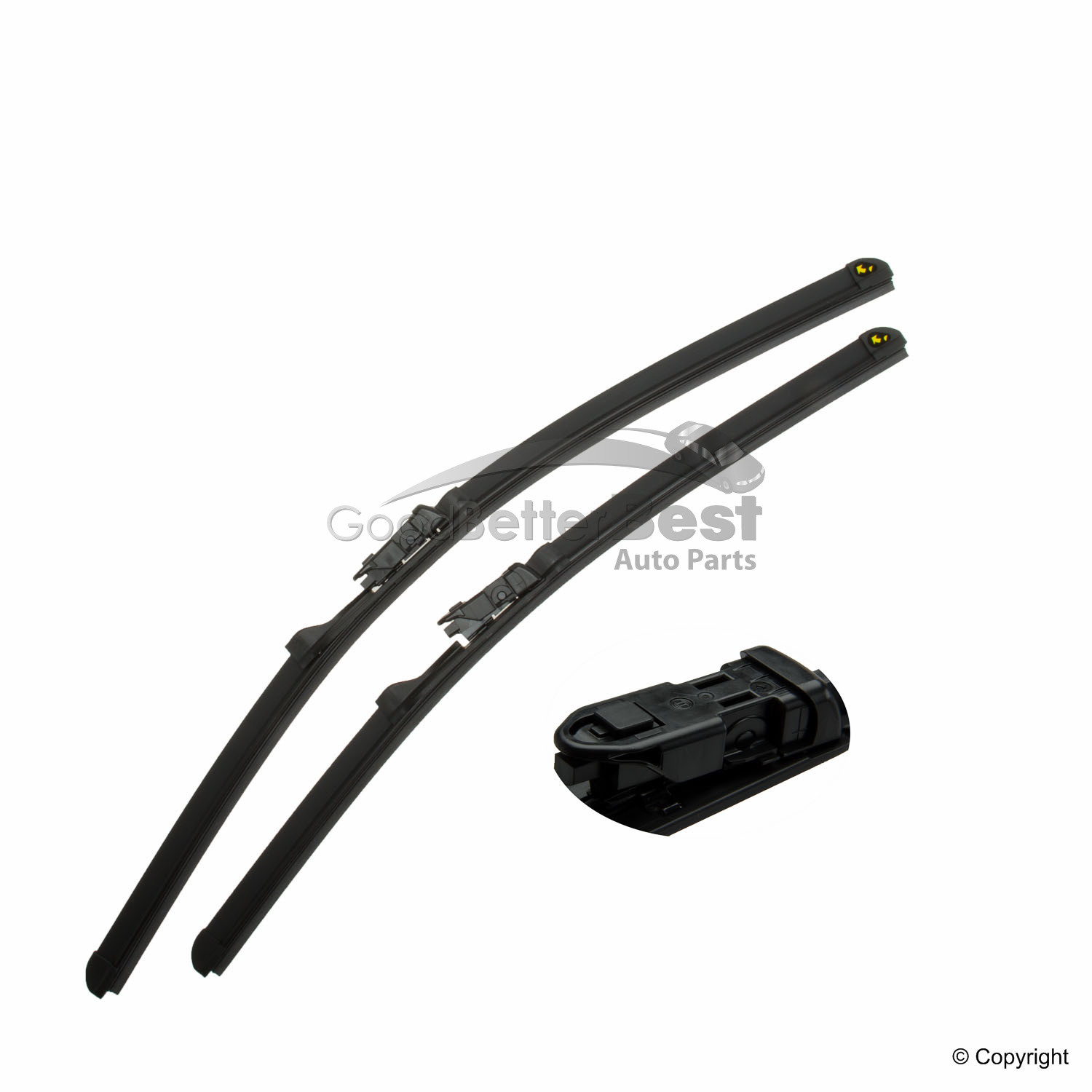 New Genuine Windshield Wiper Blade Set Front 2048201400 for Mercedes MB ...