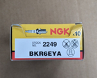 VINTAGE Set of 10 NGK 2249 BKR6EYA Spark Plugs | eBay