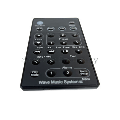 For Bose Wave Music System Remote Control AWRCC1 AWRCC2 III Wave Radio ...