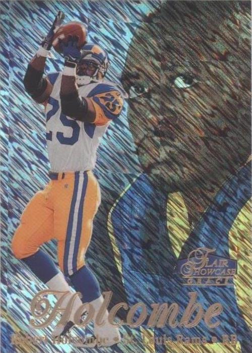 1998 Flair Showcase - Robert Holcombe #32 Row 1 (RC) for sale online | eBay