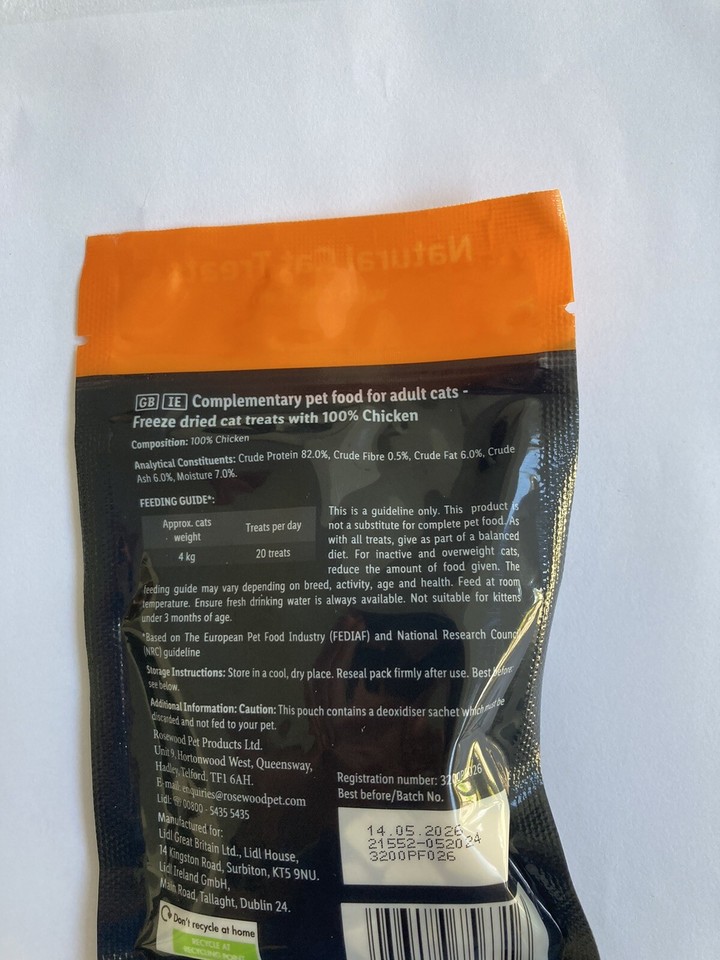 Coshida Chicken Cat Treats - X2 Pack | eBay UK