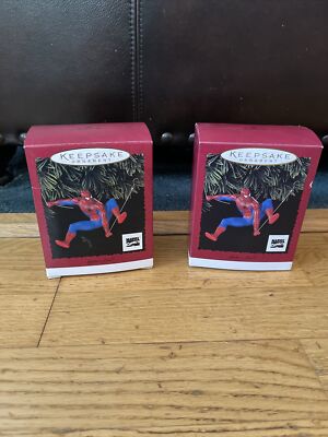 1996 Hallmark Keepsake Spider-Man Christmas Ornament Marvel Comics In ...