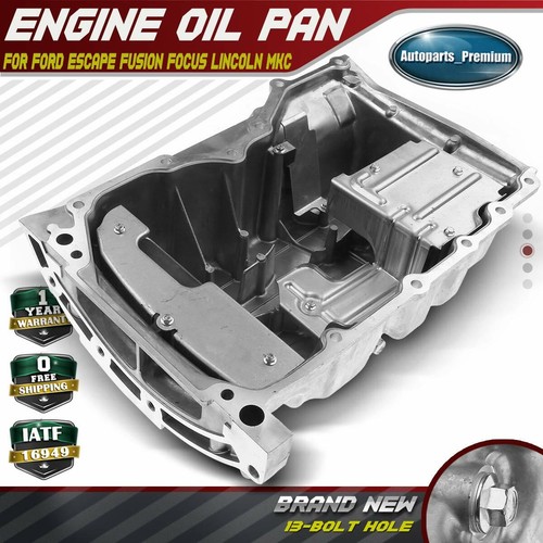 Engine Oil Pan for Ford Escape Fusion Focus Lincoln MKC 2.5 2.3 2.0L ...