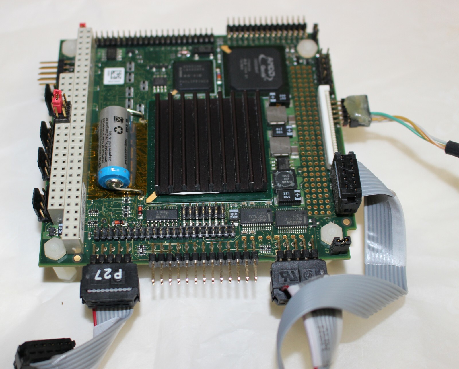 MSM800BEV V2.1 DIGITAL-LOGIC Board PC/104 plus with 2GB CF Card & 1GB ...