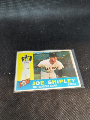 1960 Topps #239 Joe Shipley | eBay