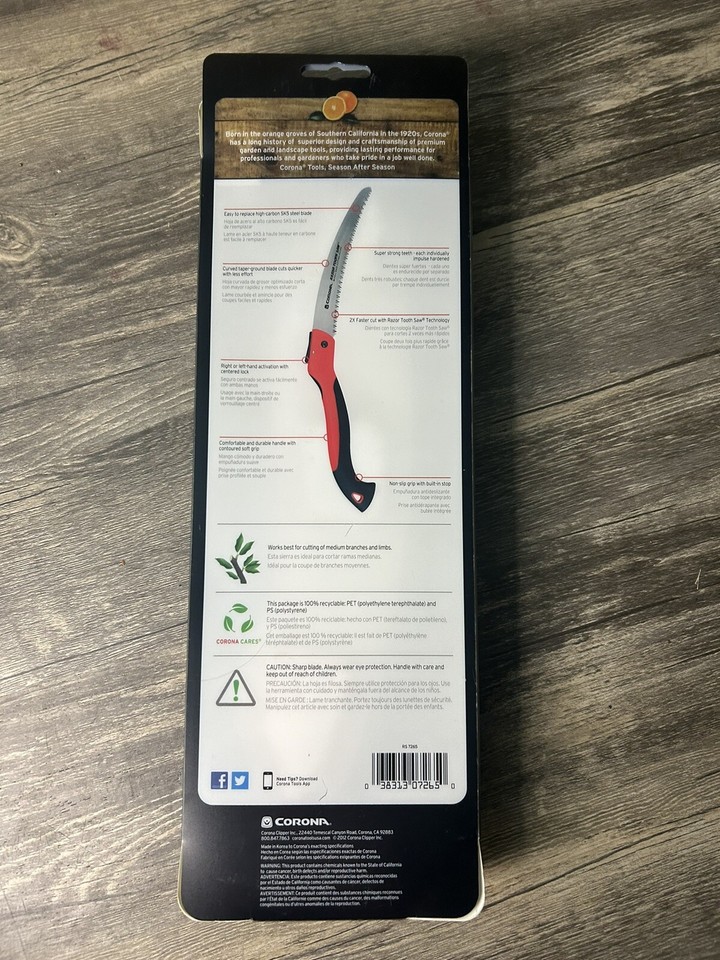 CORONA PROFESSIONAL RAZOR TOOTH SAW KNIFE SAW BLADE POCKET KNIFE | eBay