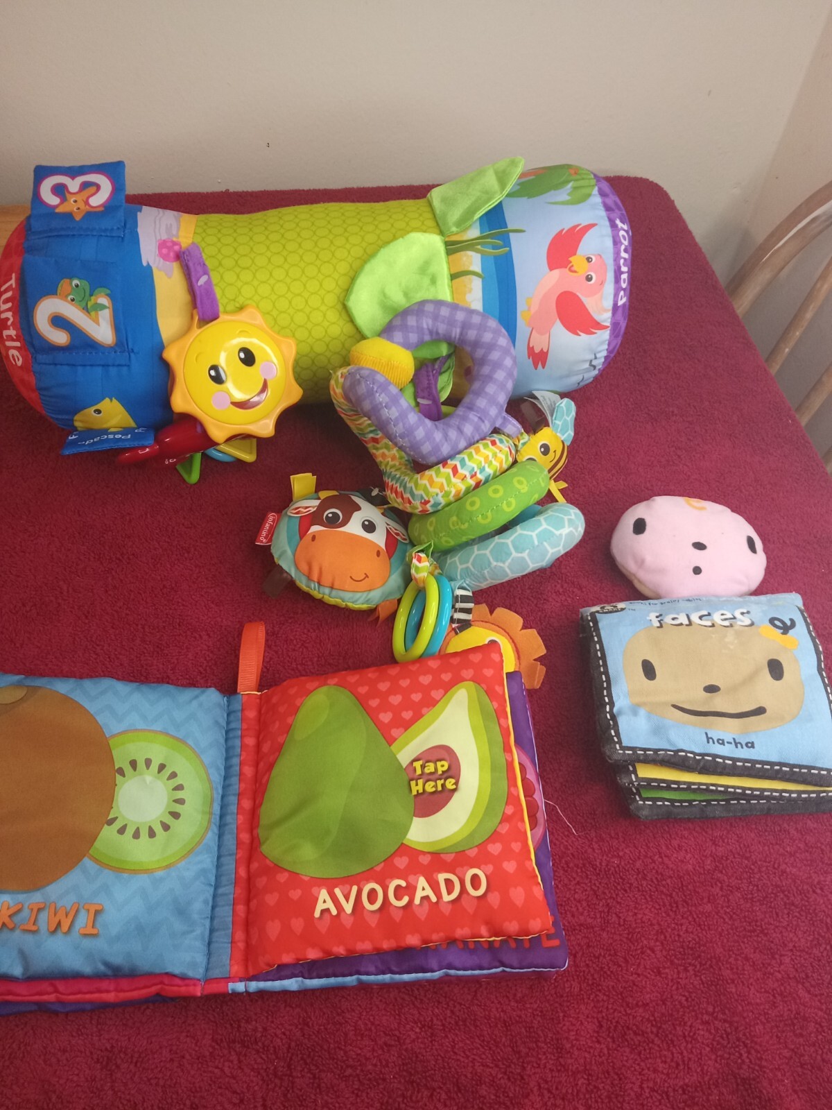 Baby Einstein Rhythm of the Reef Prop Pillow Activity Toy Ages 3 months ...