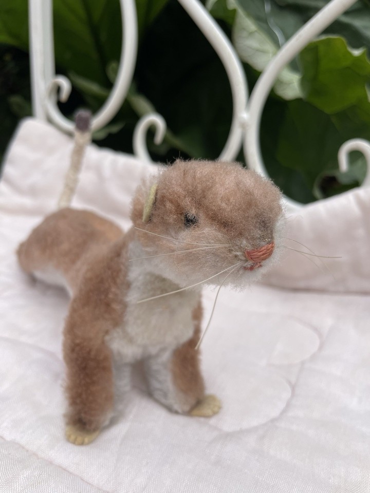 Teddy Bear Vintage Steiff Weasel - Waggy scarce Old antique German Toy Wiggy pal | eBay UK