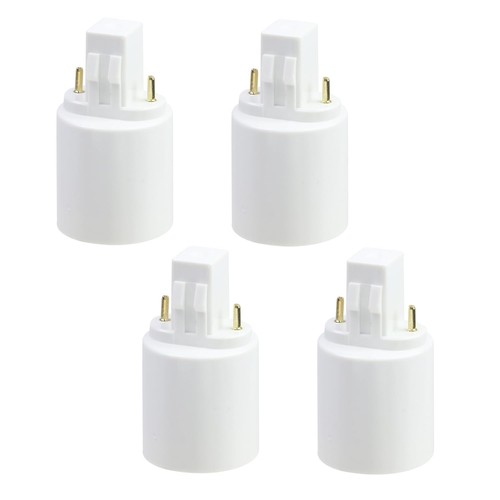4 Pcs Light Socket Adapter Gx23 to E27 Converters Lamp Holder 2 Pin ...