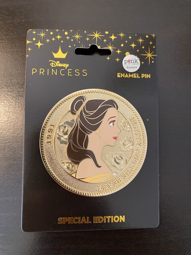 Disney Pins Pink A La Mode Belle Coin Series Wave 2 Beauty & The Beast ...