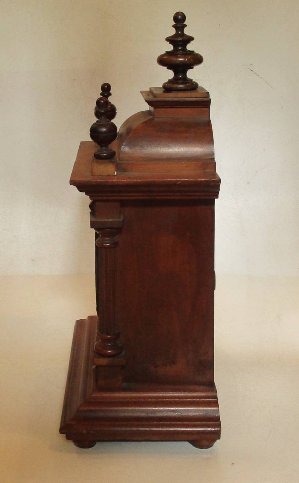 1930s German Antique Maute Wooden Case Table Clock Pendulum Machine | eBay