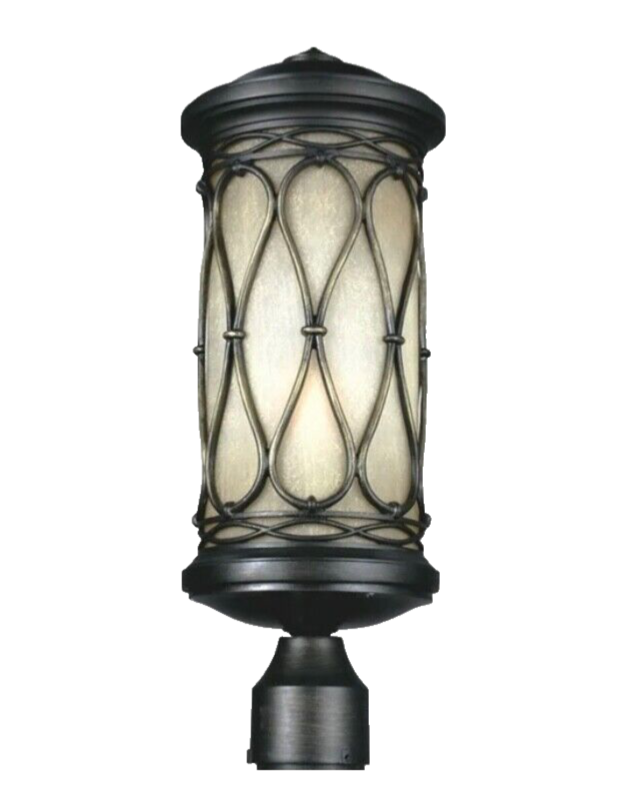 Feiss OL10907ABR Wellfleet 19 inch Aged Bronze Outdoor Lamp Post ...
