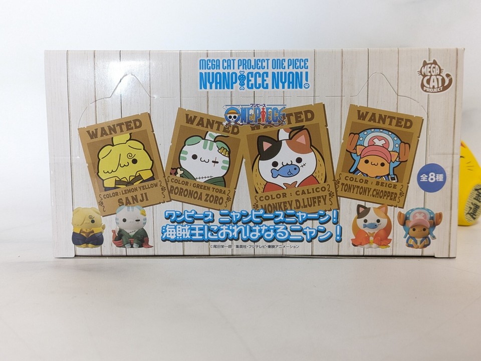 MegaHouse MEGA CAT PROJECT ONE PIECE Nyan Piece Meow! 8Pack BOX from ...