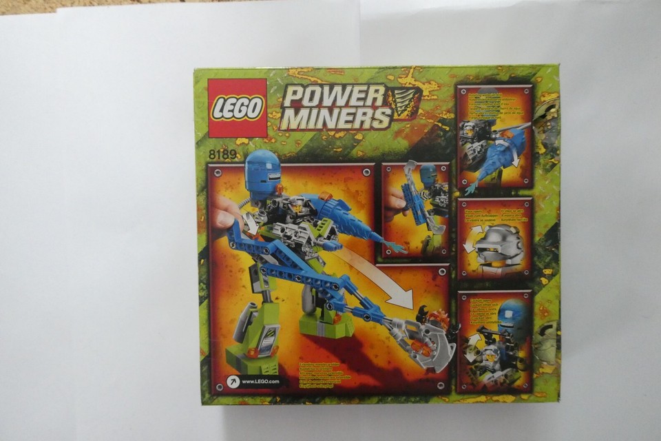 Lego 8189 Power Miners Magma Mech 673419129992 | eBay