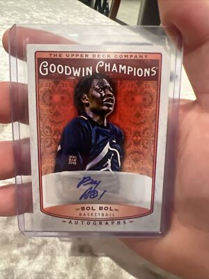 2019 Upper Deck Goodwin Champions Bol Bol Autograph Rookie Auto #A-BB ...