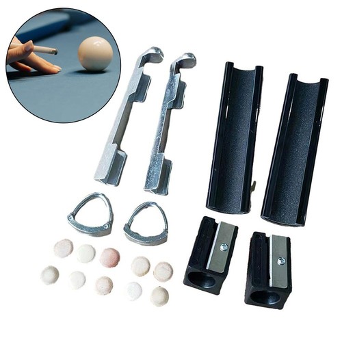 Professional Pool Cue Snooker Repair Kit Complete Tool Set for Cue ...