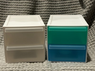 2 Drawer Storage Container | eBay
