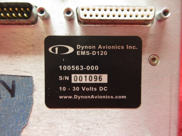 Dynon Avionics EMS-D120 Engine Monitoring System 10-30V PN 100563-000 ...