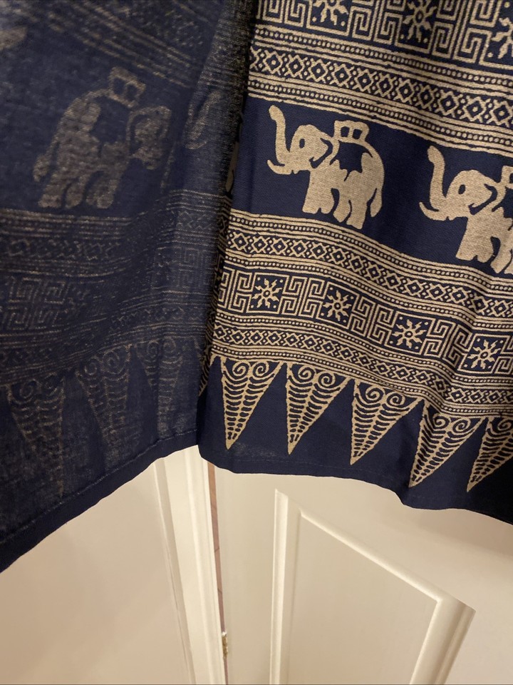 Fabulous Wide Open Leg Trousers Ethnic Design Size M | eBay