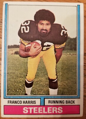1974 Topps Franco Harris Pittsburgh Steelers Football Card #220 VG | eBay