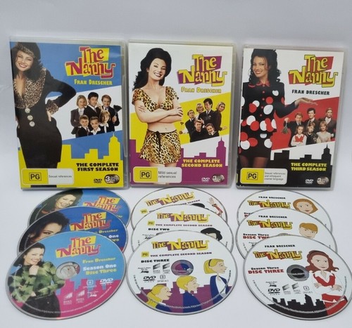 The Nanny - Season 1-3 | (9-Disc Set) DVD | Region 4 | Fran Drescher ...