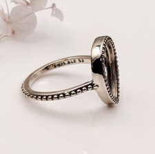PANDORA Delicate Heart Ring S925 Ale Size 52 for sale online | eBay