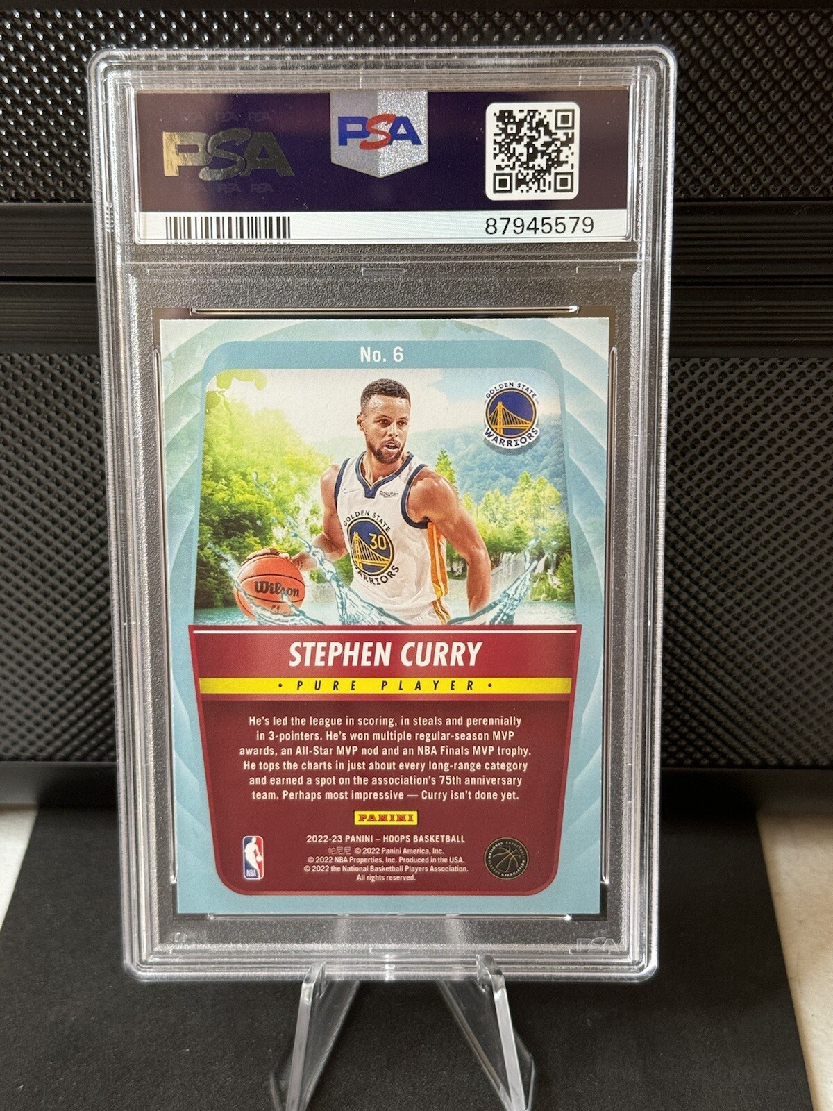 2022-23 Panini NBA Hoops - Pure Players Holo #6 Stephen Curry for sale ...