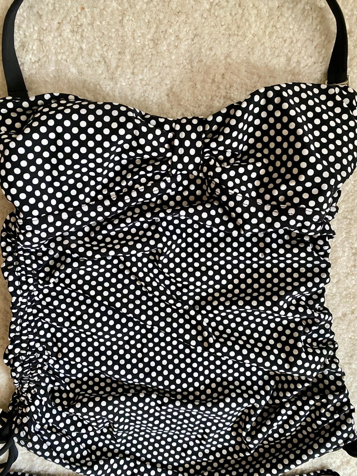 Magicsuit Tankini Black White Polka Dot Swimsuit Size… - Gem