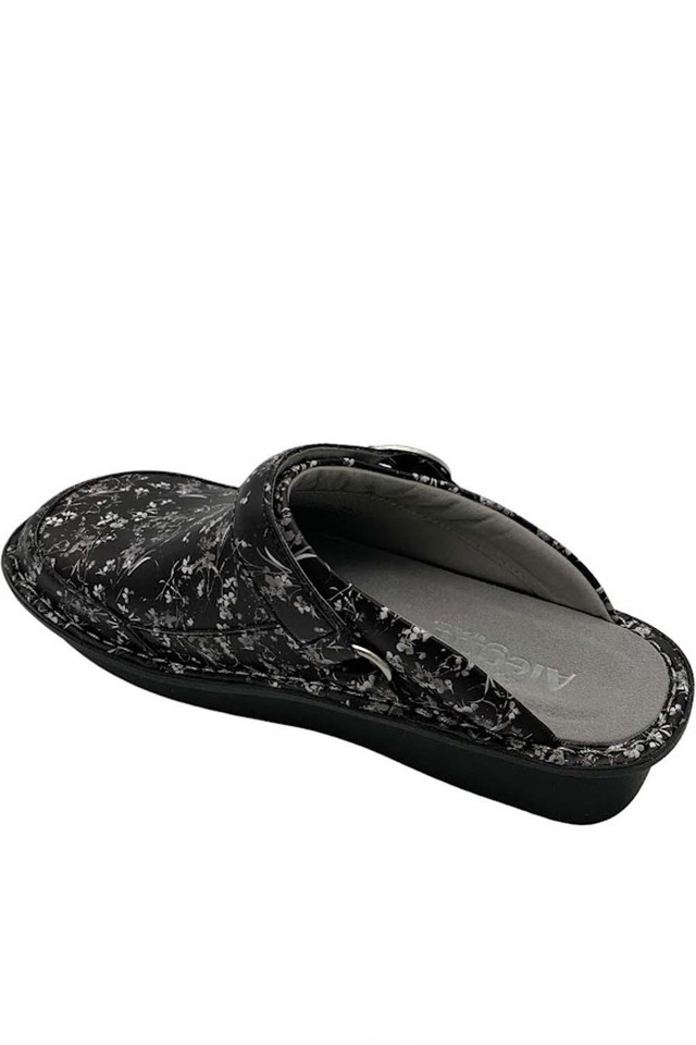 Alegria Leather Adjustable Backstrap Clogs Seville Gray Gardens | eBay