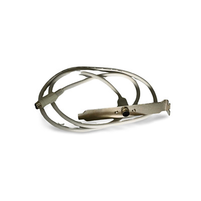 3ft Mini DIN 6 PS2 Panel Mount Cable Male to Female - Beige | eBay