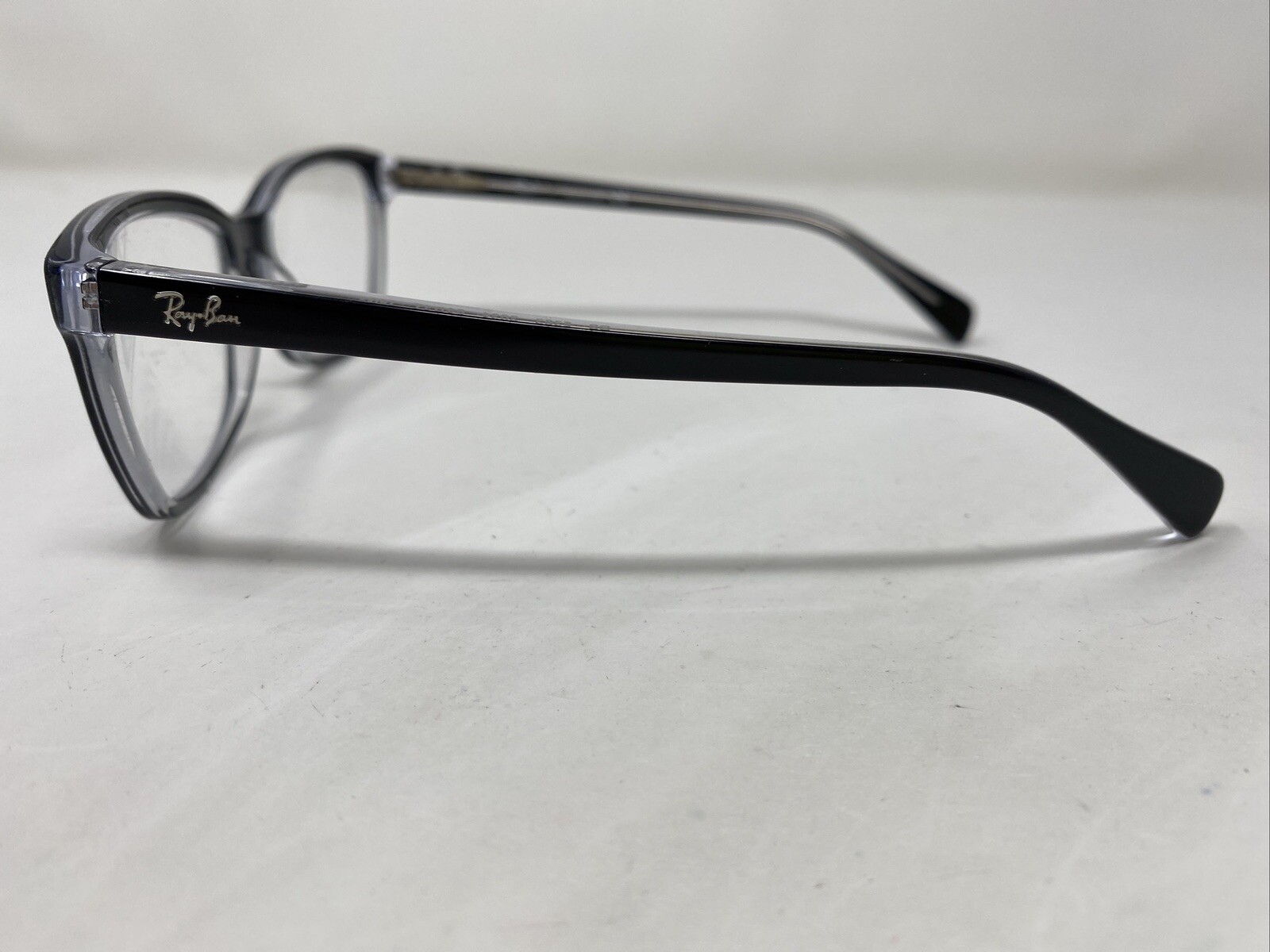 Ray-Ban RB 5362 2034 54-17-140 Black Full Rim Plastic Eyeglasses Frame ...
