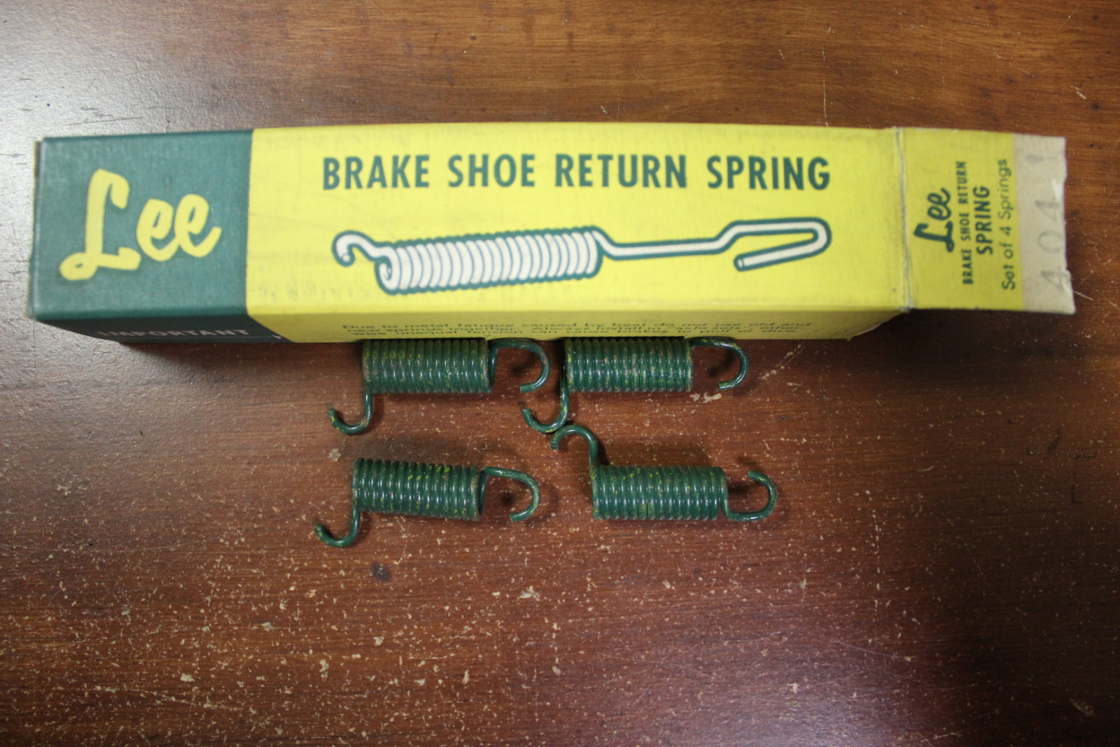Lee Brake Shoe Return Spring Set of 4 - 404 (530*) | eBay