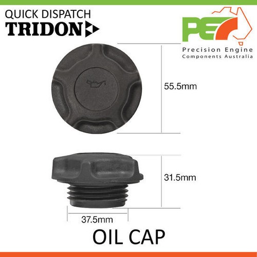 New * TRIDON * Oil Cap To Suit Toyota Hiace TRH201R 2.7L 2TR-FE 01/07 ...