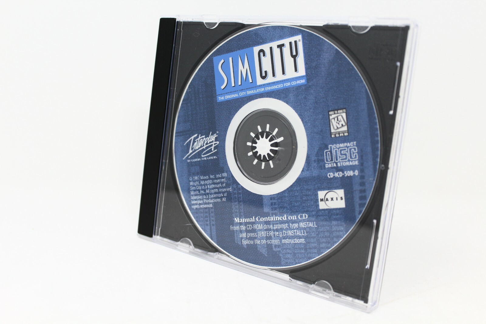 SimCity Enhanced - PC - The Original City Simulator - Disc Only ...